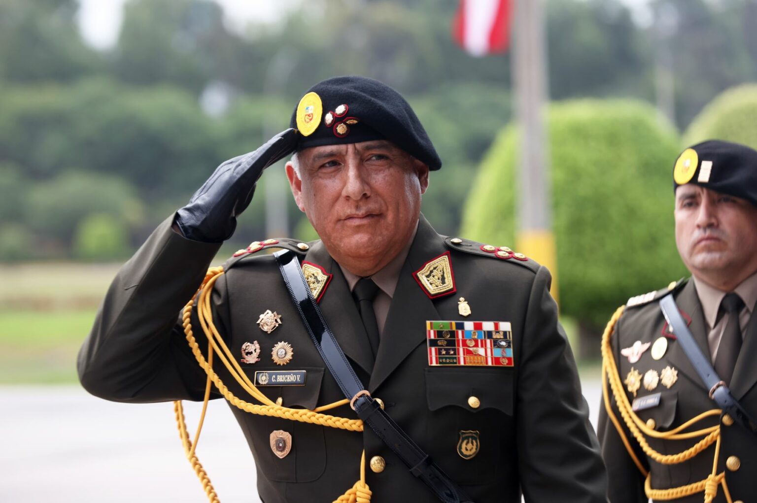 General César Briceño Valdivia es reconocido como Comandante General ...