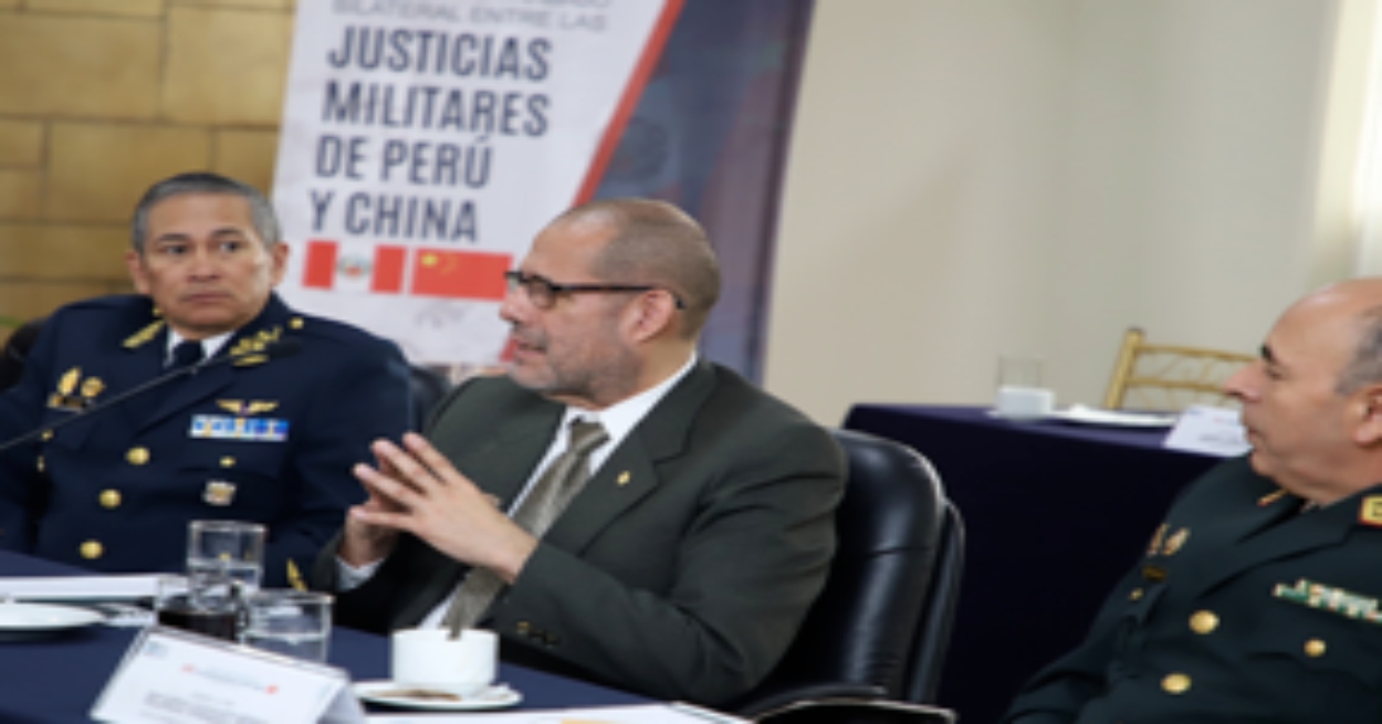 Fuero Militar Policial: primera reunión Bilateral entre las justicias militares de Perú y China ...