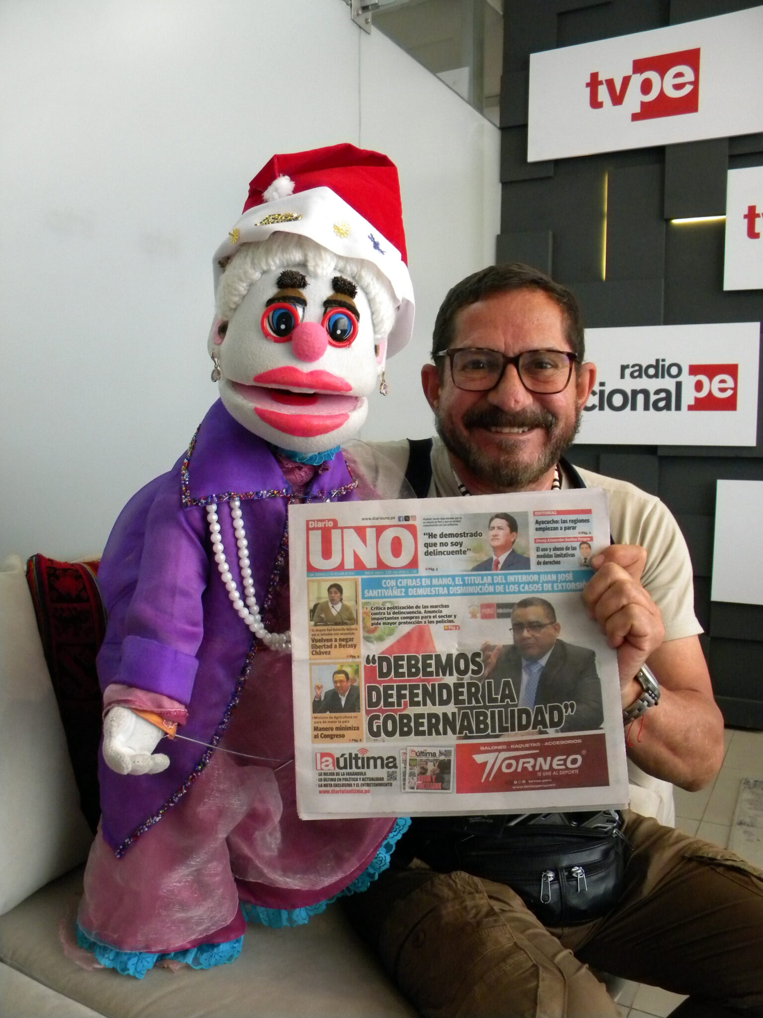 Ángel Calvo: “Nicolasa es mi máxima creación; es la abuelita que me ...