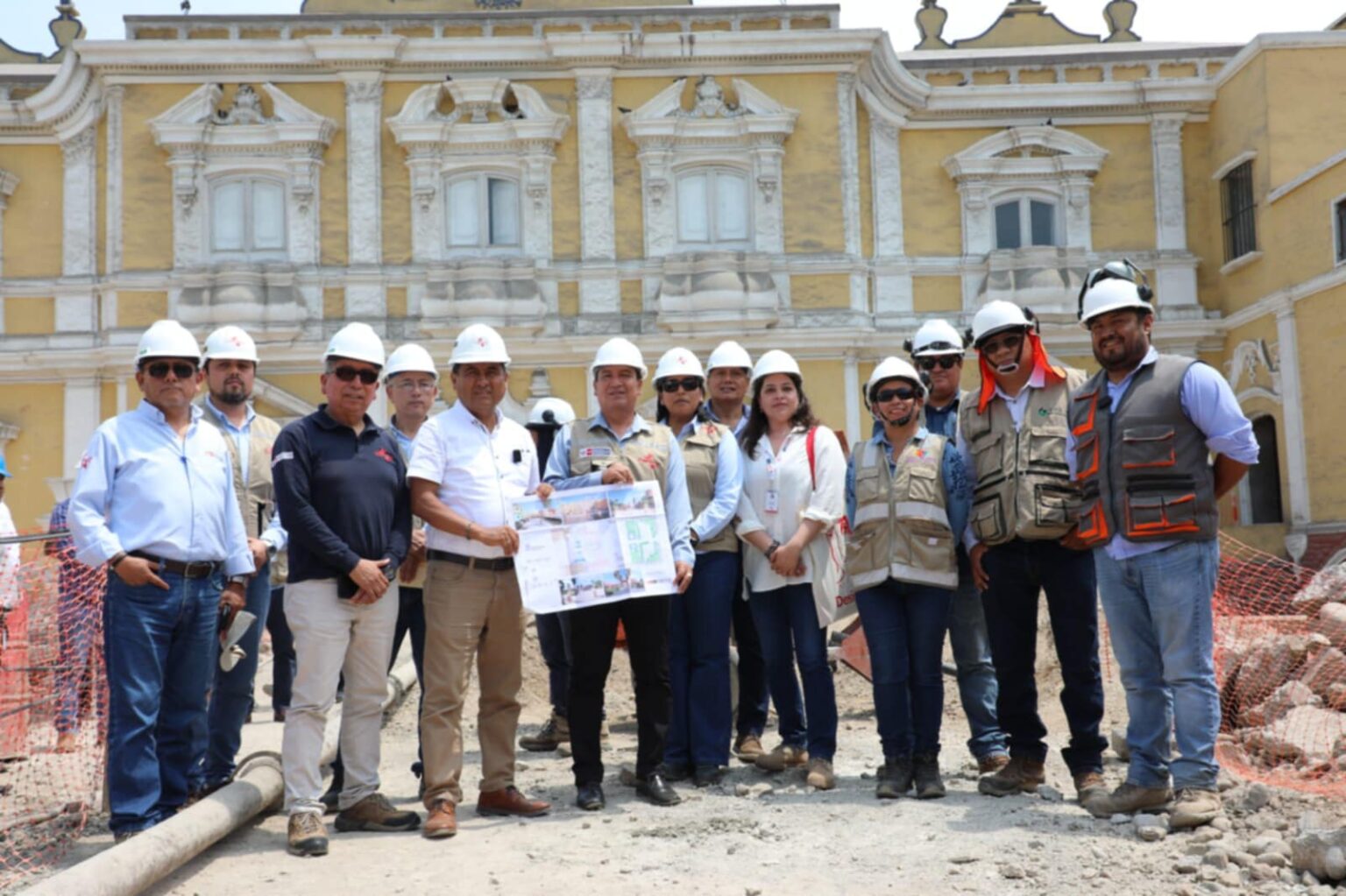 Plan COPESCO Nacional avanza con la restauración de la Quinta Presa del ...