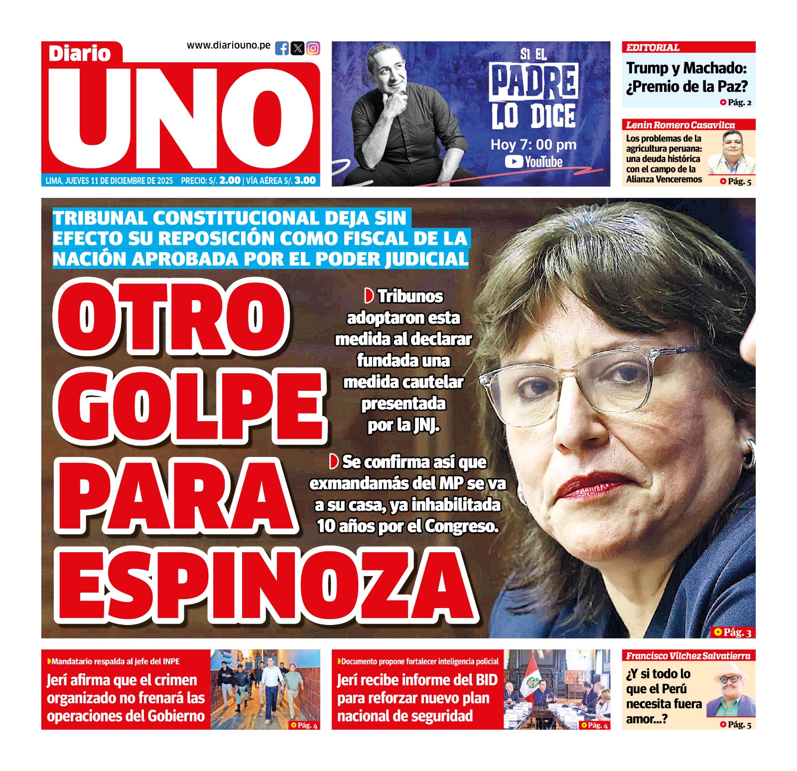 Edición impresa - Diario UNO