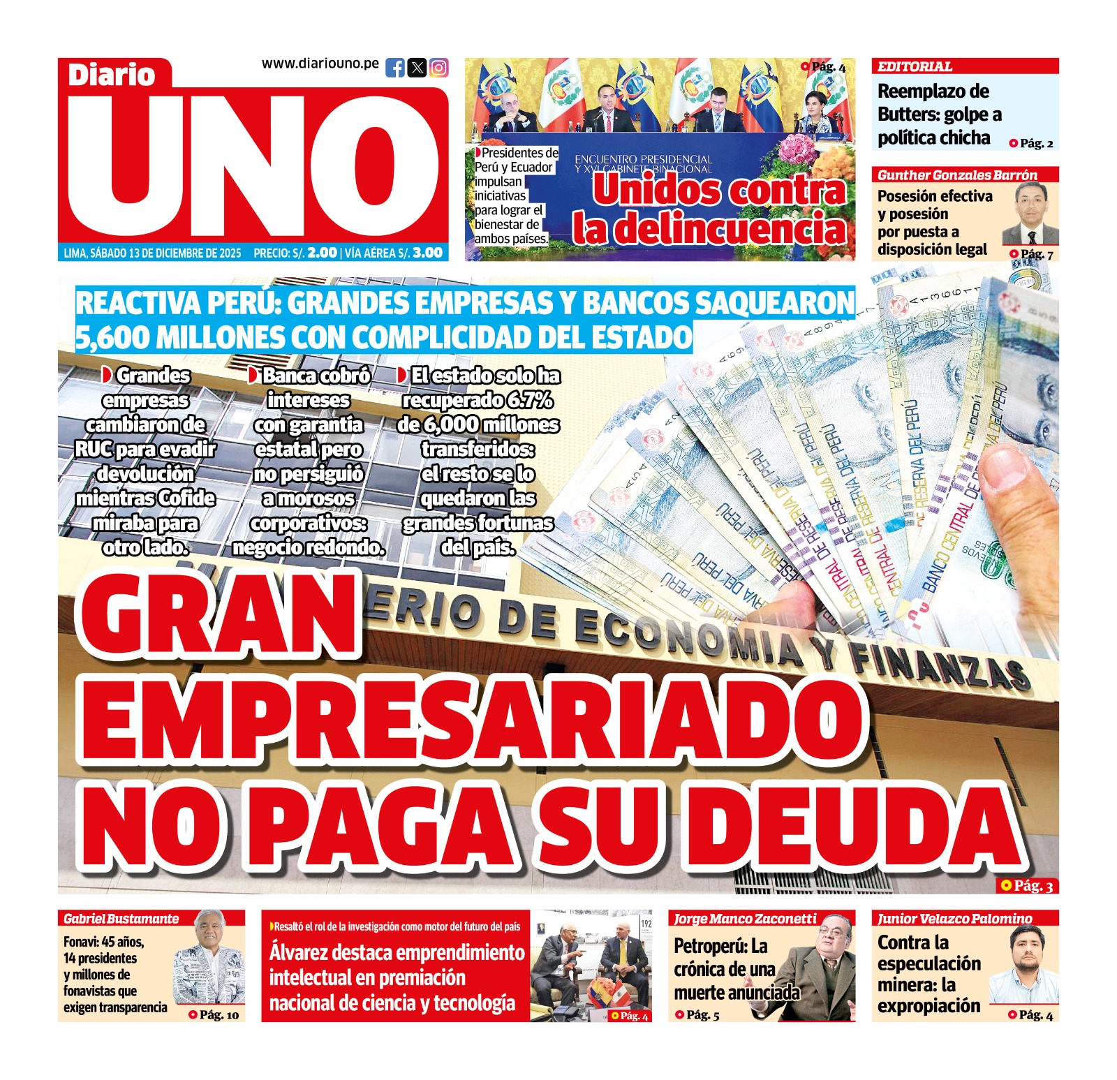 Edición impresa - Diario UNO